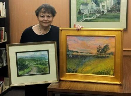 Tobi Grossman’s paintings to be displayed on art wall at Back Mountain ...