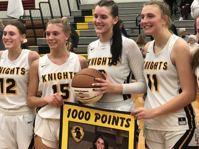 H.S. Girls Basketball: Lake-Lehman’s Claire Dougherty scores 1,000th ...